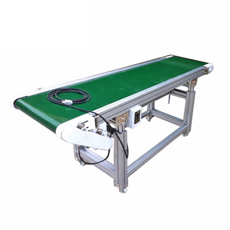 Small best quality Aggregate Curve Height Adjustable Belt Conveyor ...